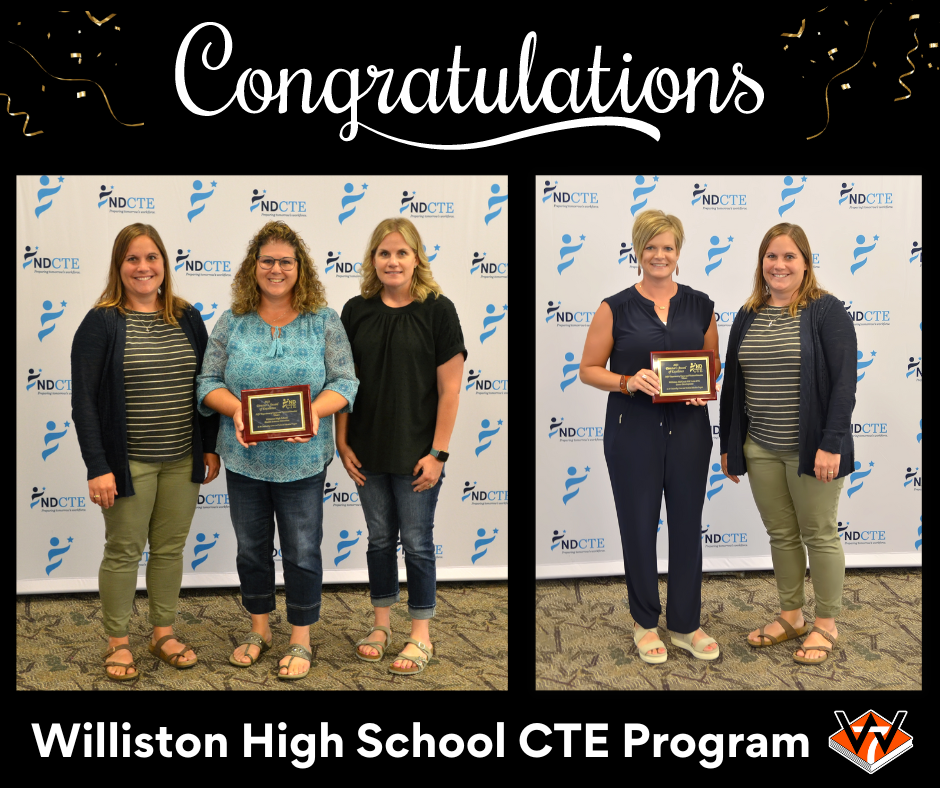 Williston High School CTE Program Receives Awards! | Williston High School
