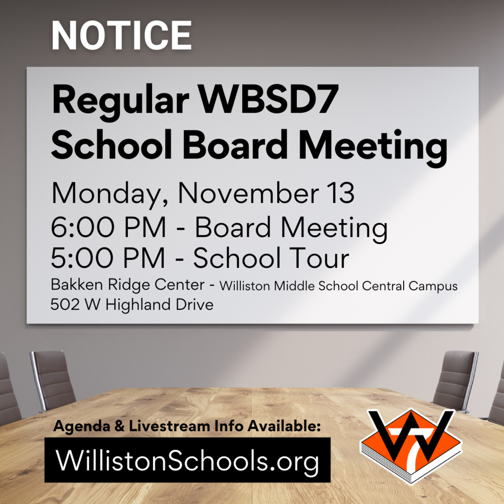 Live Feed | Williston Basin School District #7